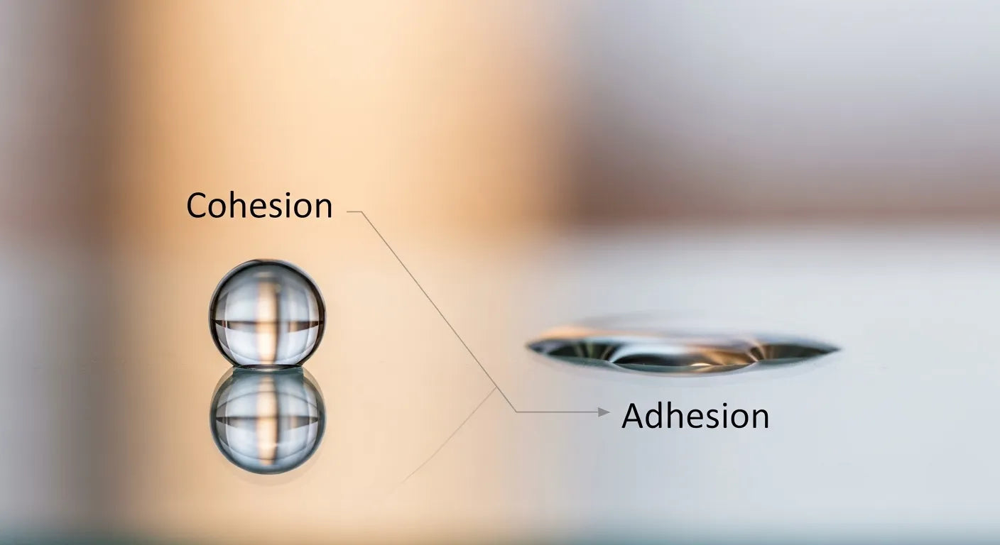 Cohesion vs. Adhesion: What's the Key Difference? | Maden.co