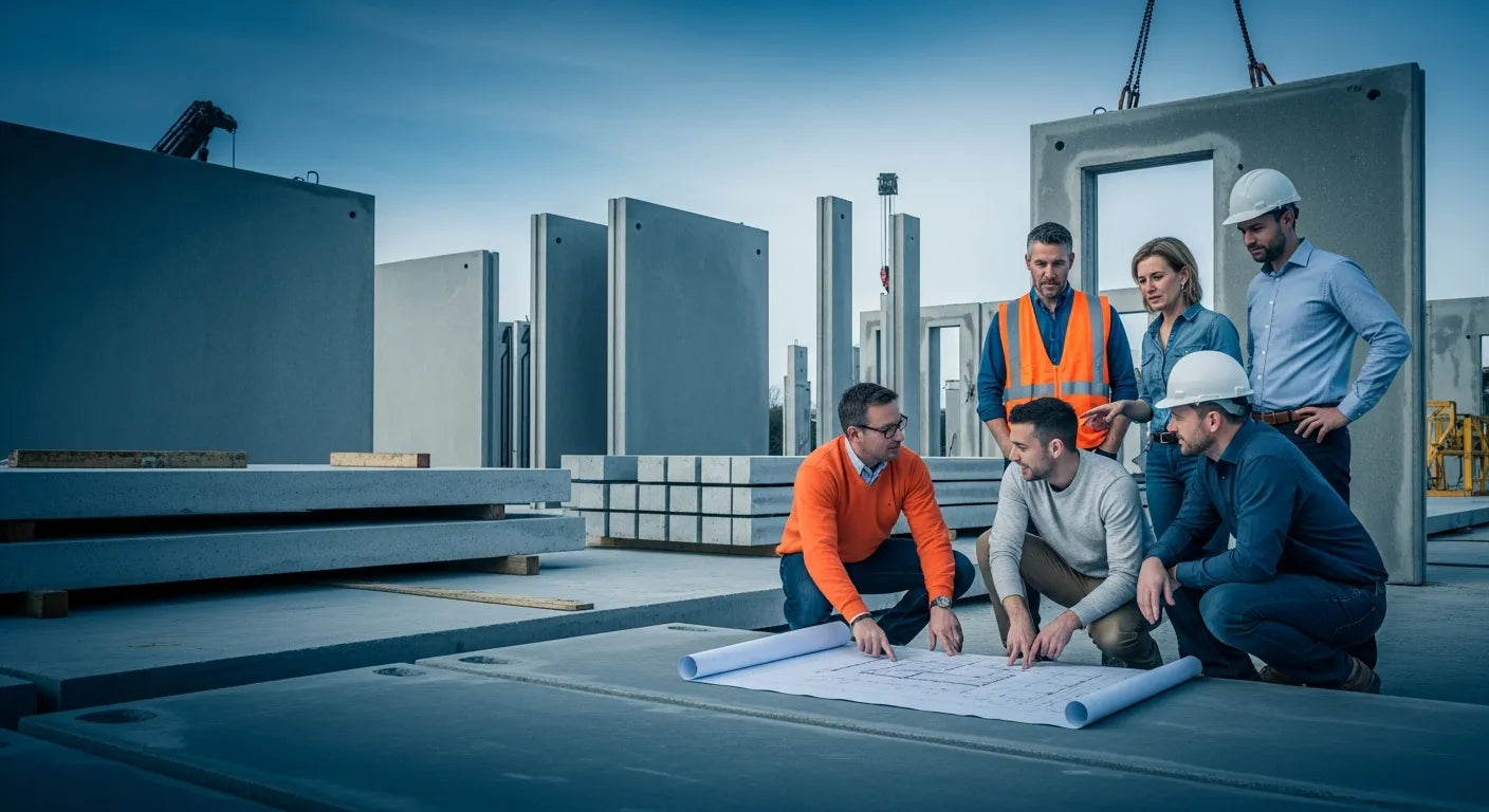 Evaluating the Cost to Build a Precast Concrete House | Maden.co
