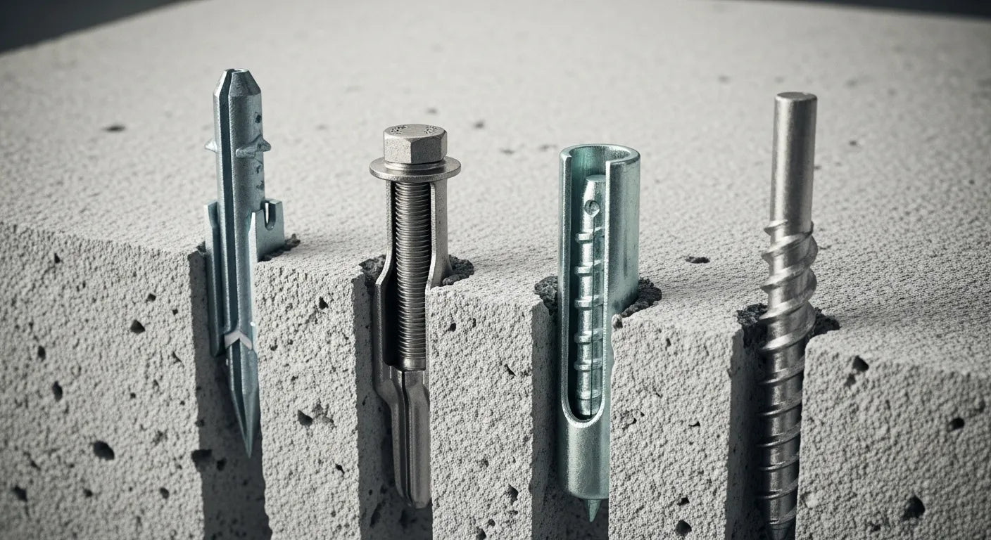 How Do Concrete Anchors Work? A Technical Guide | Maden.co