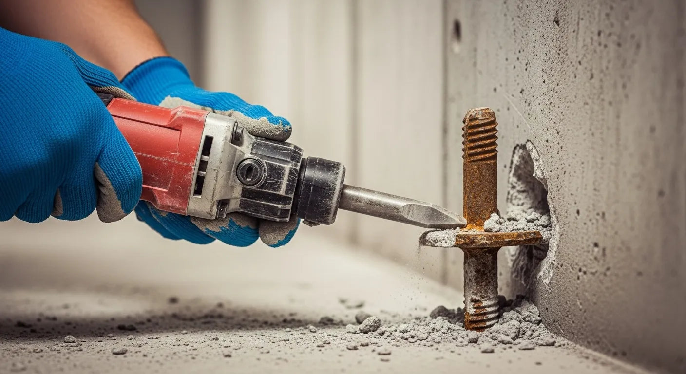 How to Remove Expansion Anchors from Concrete & Walls | Maden.co