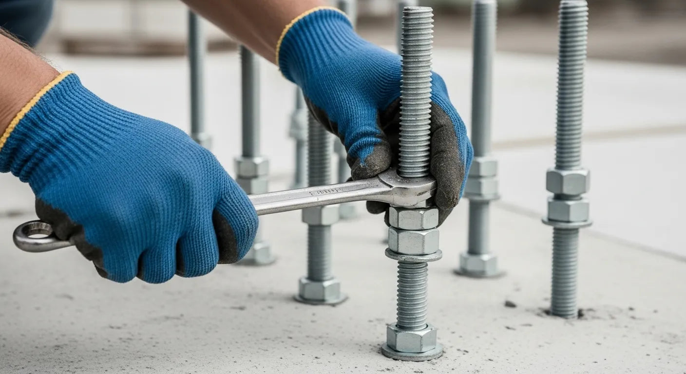 How to Tighten Nuts on Anchor Bolts Correctly | Maden.co