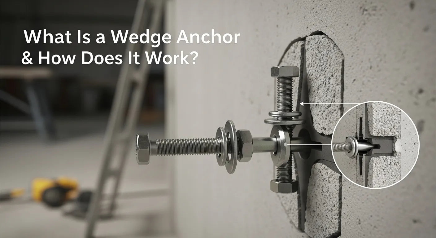 What Is a Wedge Anchor & How Does It Work? | Maden.co