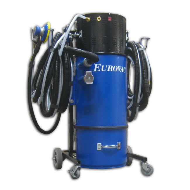Eurovac II Sanding Portable Vacuum System - 2.5HP Compact Cyclonic – Maden