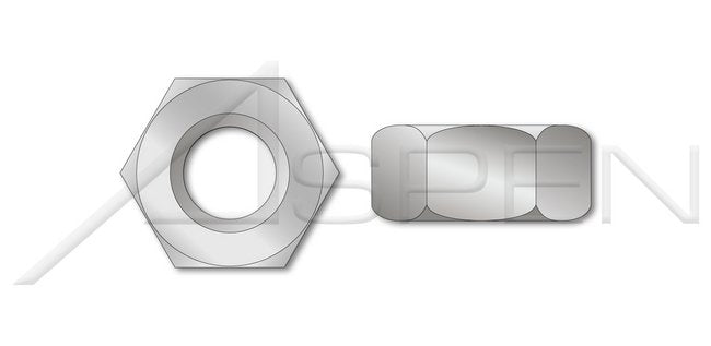 Aluminum DIN 934/ISO 4032 Metric Hex Finished Nut – Maden.co